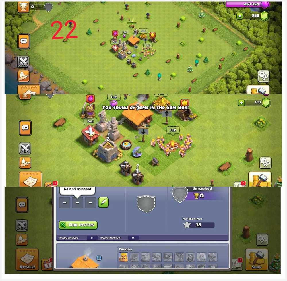 |[Rarest th1]|[Townhall 1 with clan castle few statues]|[Only 110 have ...