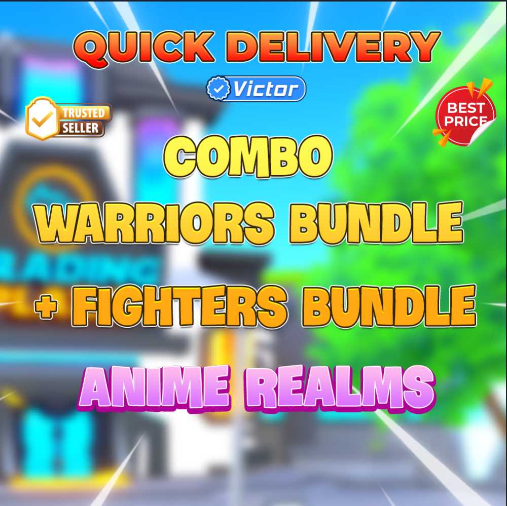 [NEW] Anime Realms | Combo Warriors Bundle + Fighters Bundle ~ Instant ...