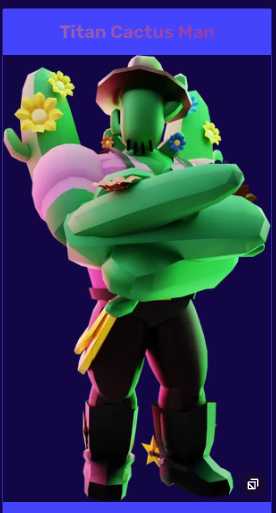 Titan Cactus Man - TOILET TOWER DEFENSE