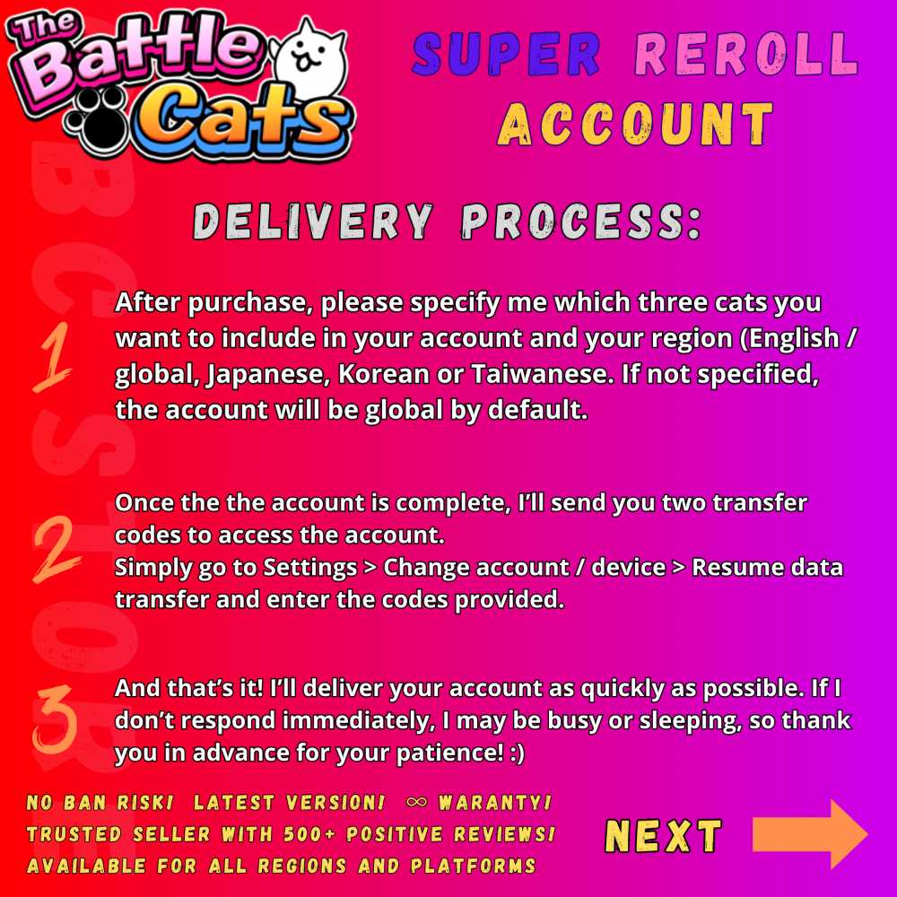 [w/ Bonus!] Super reroll / gacha Battle Cats account [Android/iOS] [All ...