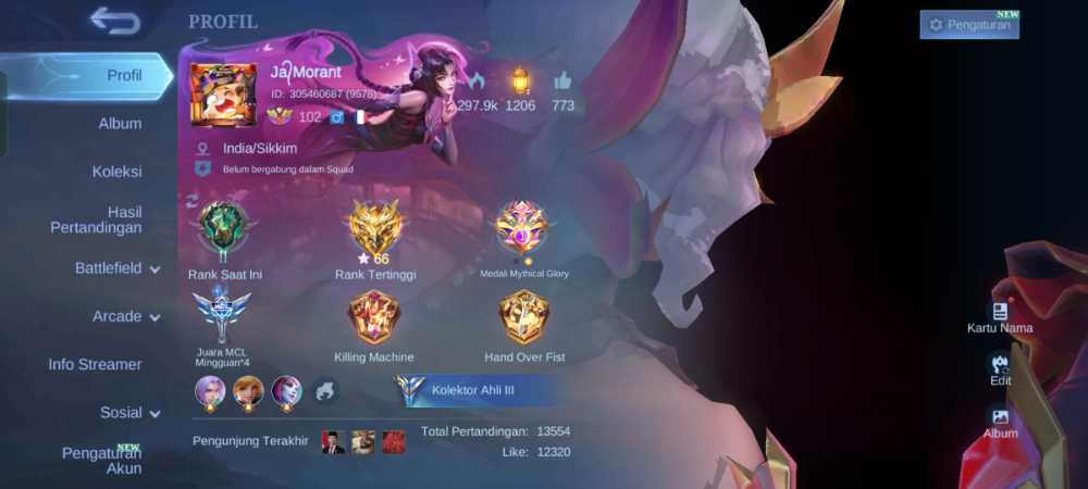 HERO 126 SKIN 175 | COLECTOR NATALIA| EPIC KARIE | EPIC LANCELOT| EPIC ...