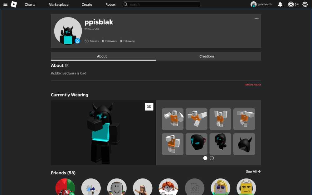 RICH ROBLOX ACCOUNT | 13+ | WITH 835 ROBUX ITEMS | RARE GAMEPASSES ...