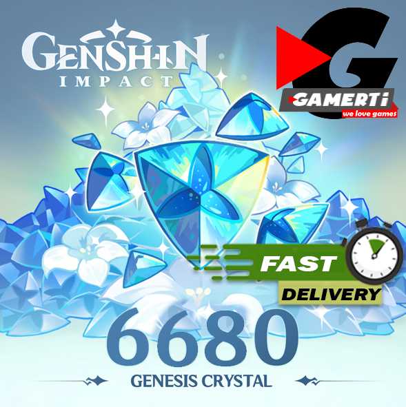 6680 Genesis Crystal Genshin Impact + FAST DELIVERY