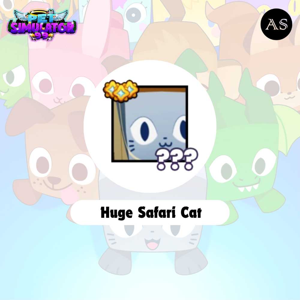 Huge Safari Cat