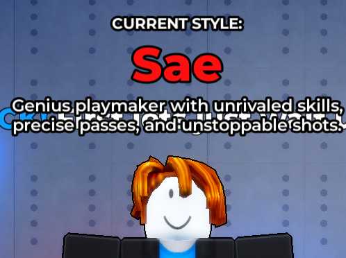 ROBLOX | Blue Lock: Rivals | Style Sae (Mythical) | Flow Wild Card ...