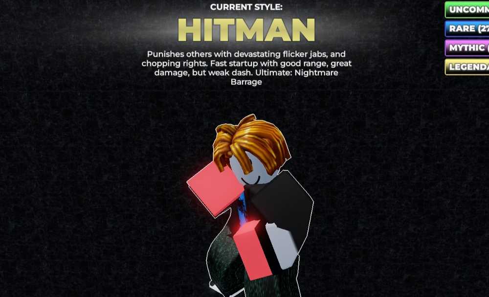 UNVERIFIED - Hitman {Untitled Boxing Game} Roblox