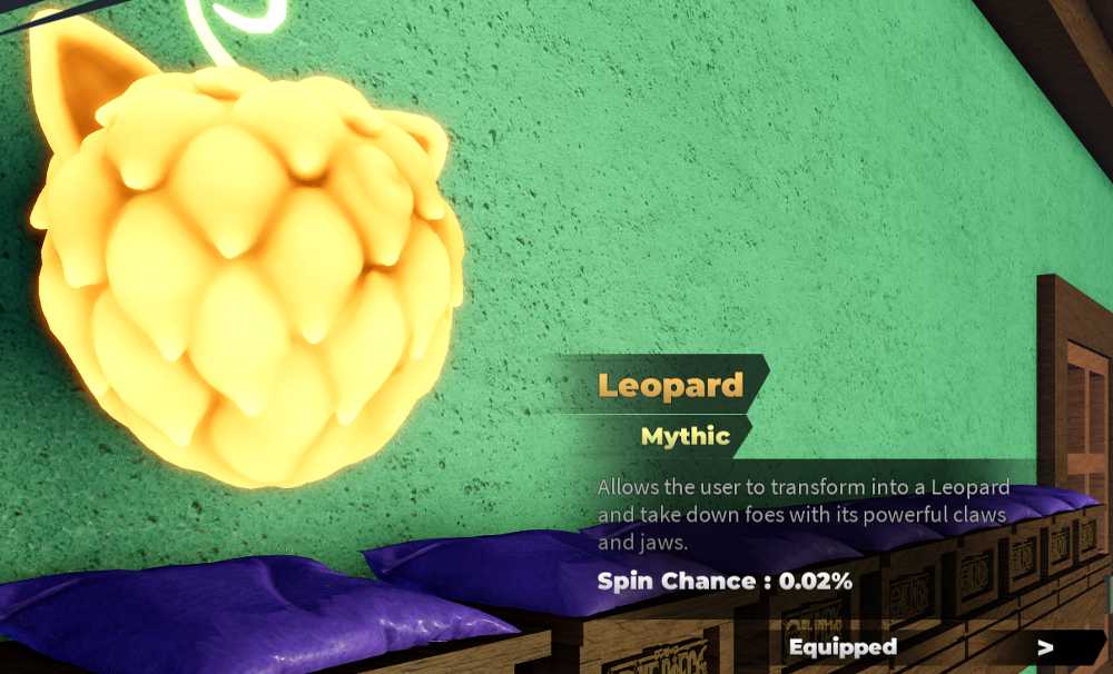 [Fruit Battlegrounds] [NEW] Leopard Fruit | Starter | Unverified Account