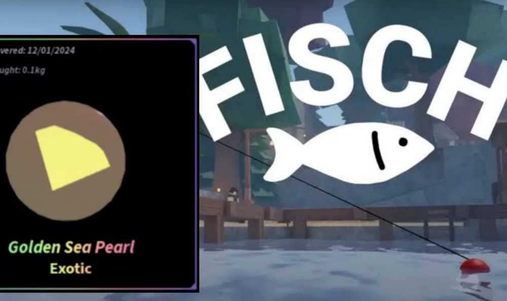 FISCH - 2x golden sea pearl