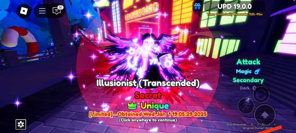 Roblox - Anime Adventure - AA - Aizen (LEVEL 110 )( Unique Rarest Trait ...