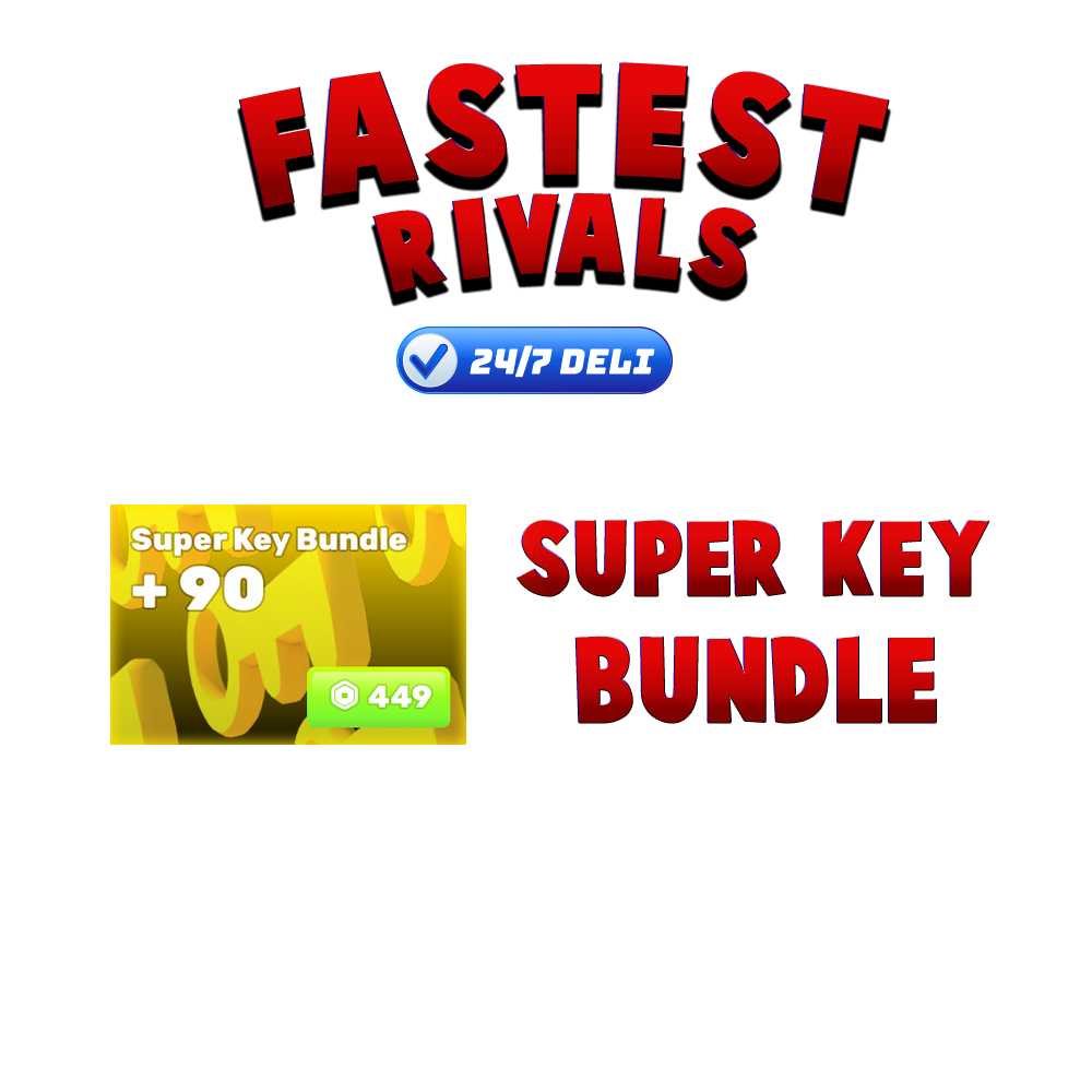 Super Key Bundle - RIVALS ️ 24/7 Deli Team | CHEAPEST
