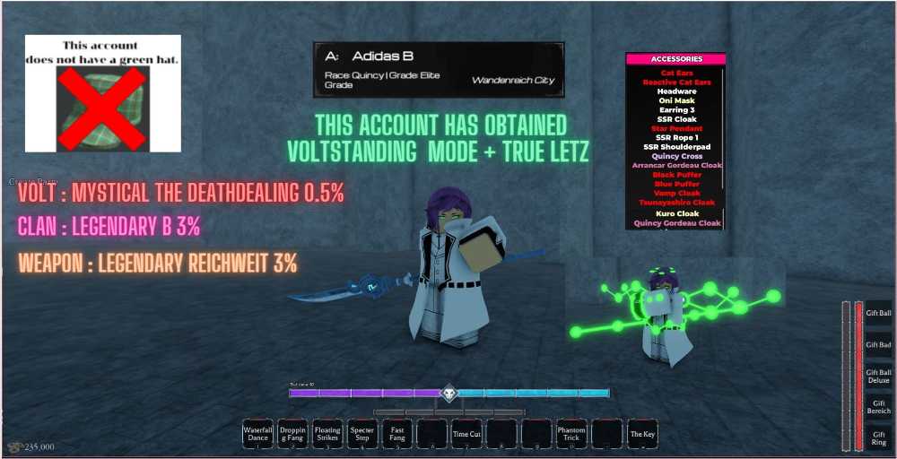Account | Quincy True Letz | Elite Grade | Mystic Volt The Deathdealing ...