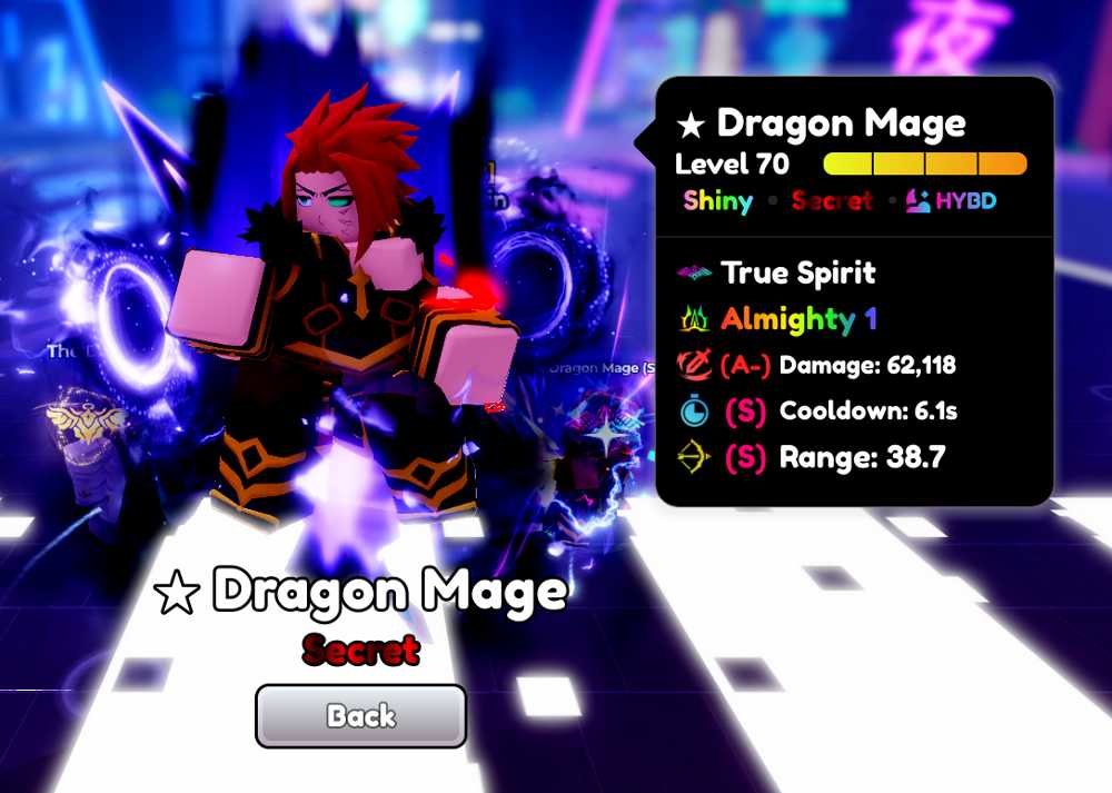 [ Anime Defender ] 7 Secret ( Shiny Dragon Mage Almighty , Lunar ...