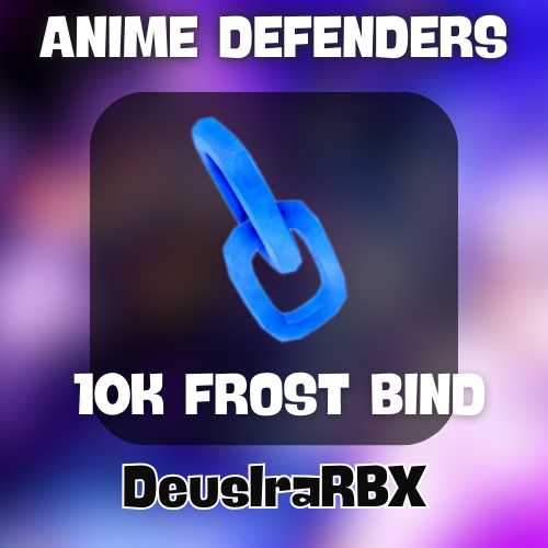 10K/10000 Frost Bind / Anime Defender - AD / Fast Delivery