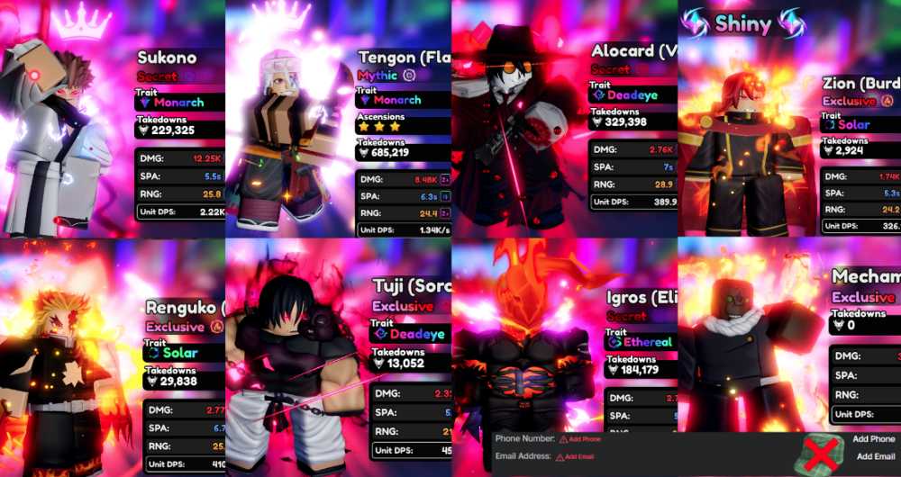 Anime Vanguards Monarch 2 Sukono Tengon (Flashiness) Roblox