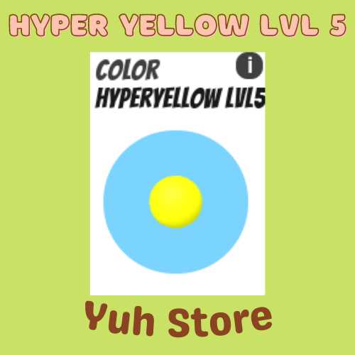 Hyper Yellow Lvl 5 Jailbreak