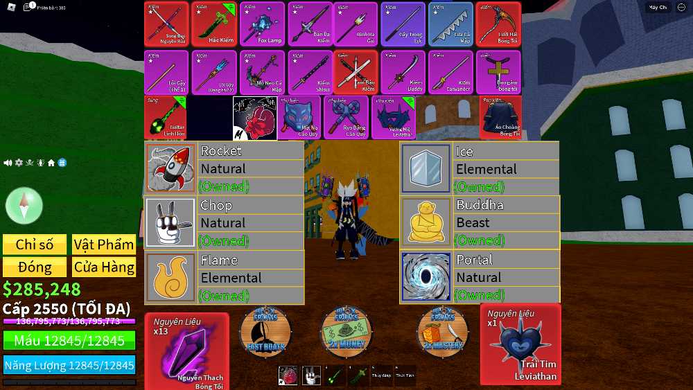 [ VIP ] Auto Acc: Portal Perm - Buhha Perm - ICE Perm - Flame Perm ...