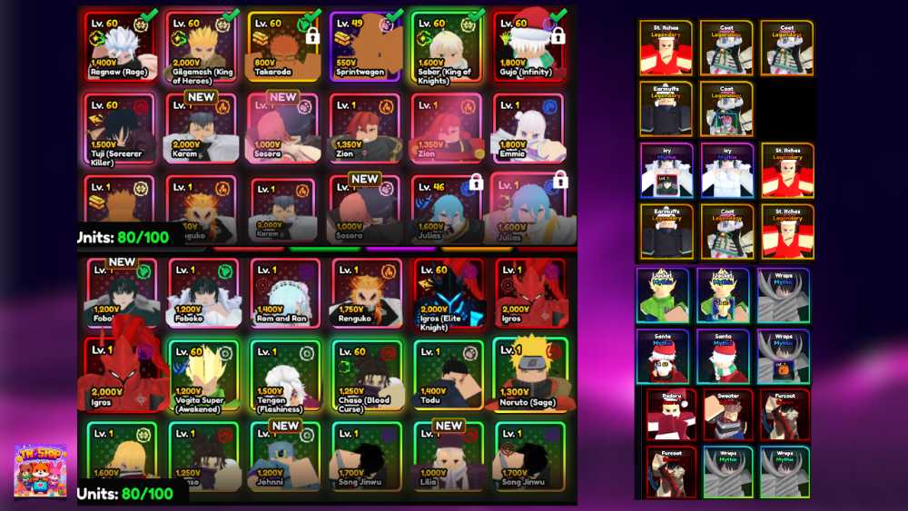 18. Anime Vanguards 1MonarchLV.85⭐Gujo (Infinity)EVO0.1Monarch Z+# Z+⭐ ...