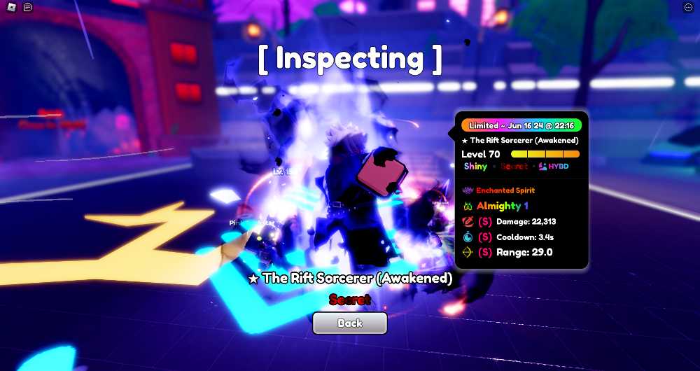 The Rift Sorcerer Shiny Almighty