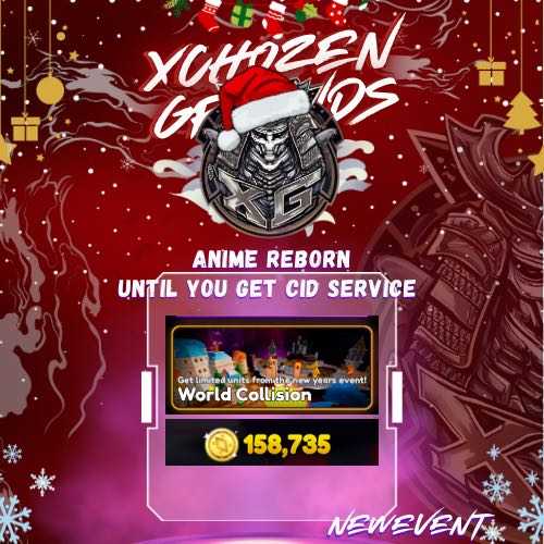 Anime Reborn - Cid Service New Event Until You get CID / COD (UNIT ...