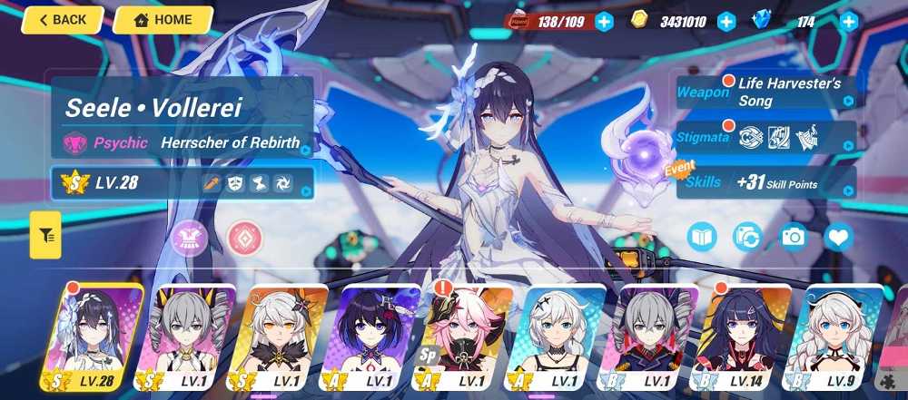 HI3 SEA | STARTER HORB+WP