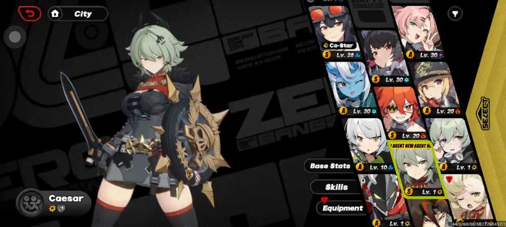 Asia Starter IK27 Ellen + weapon + caesar+koleda+rina