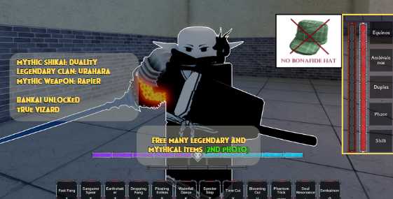 TYPE SOUL True Vizard (Auto Delivery / Duality / Bankai Unlocked / Leg ...