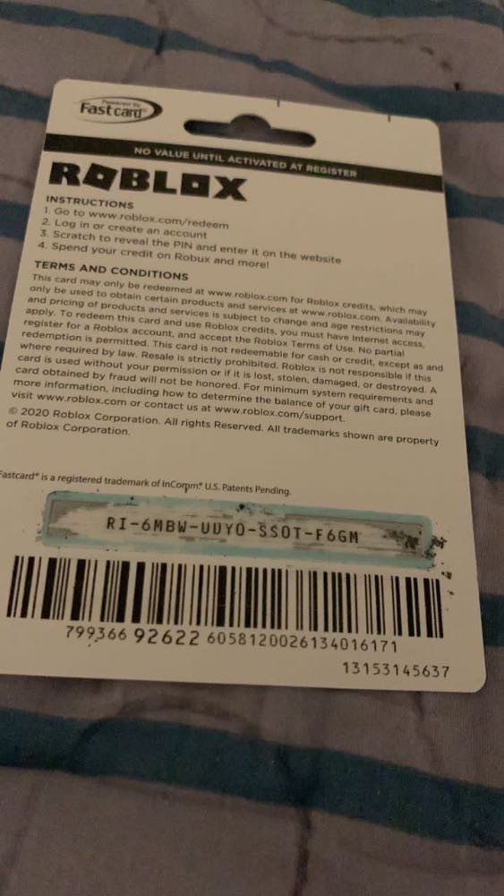 Roblox Gift Card 50