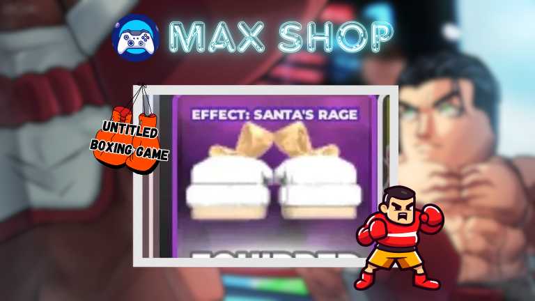 Gift Gloves [Limited Event] Santas Rage Effect - Untitled Boxing Game ...