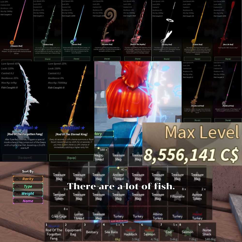 ID43Fisch:Lv750 Max. | 8M C$ | Rod of the Forgotten Fang Abyssal | Rod ...