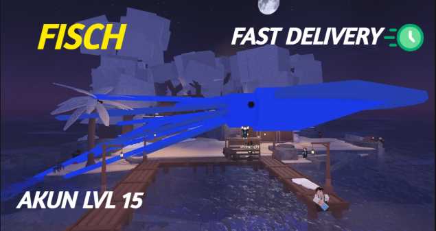 Sparkling Shiny Giant Colossal Squid - Fisch