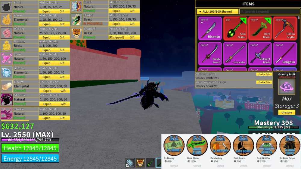[KORBLOX DEATHSPEAKER] [BLOXFRUIT] 12 PERMS DRAG (WESTERN PERM) x LEO ...