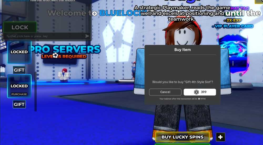 4. Style Slot / Blue Lock: Rivals