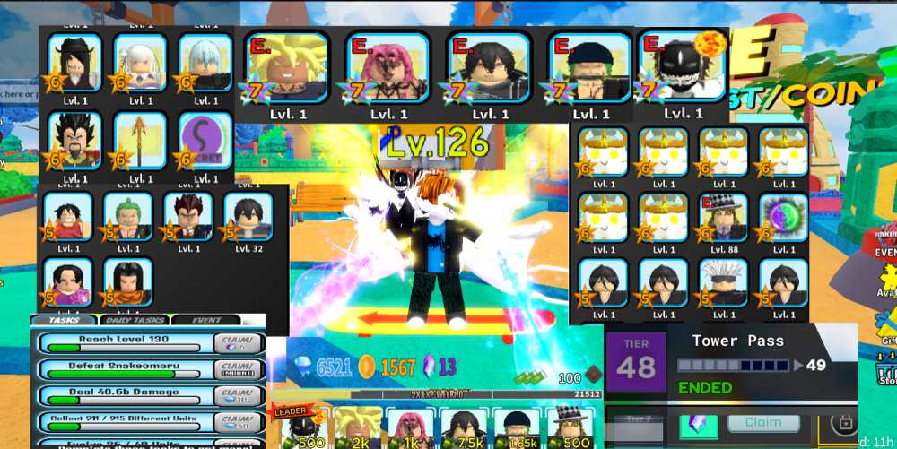 #014 ⭐ASTD⭐ All Star Tower Defense META ACCOUNT : x5 7 STAR UNITS ...