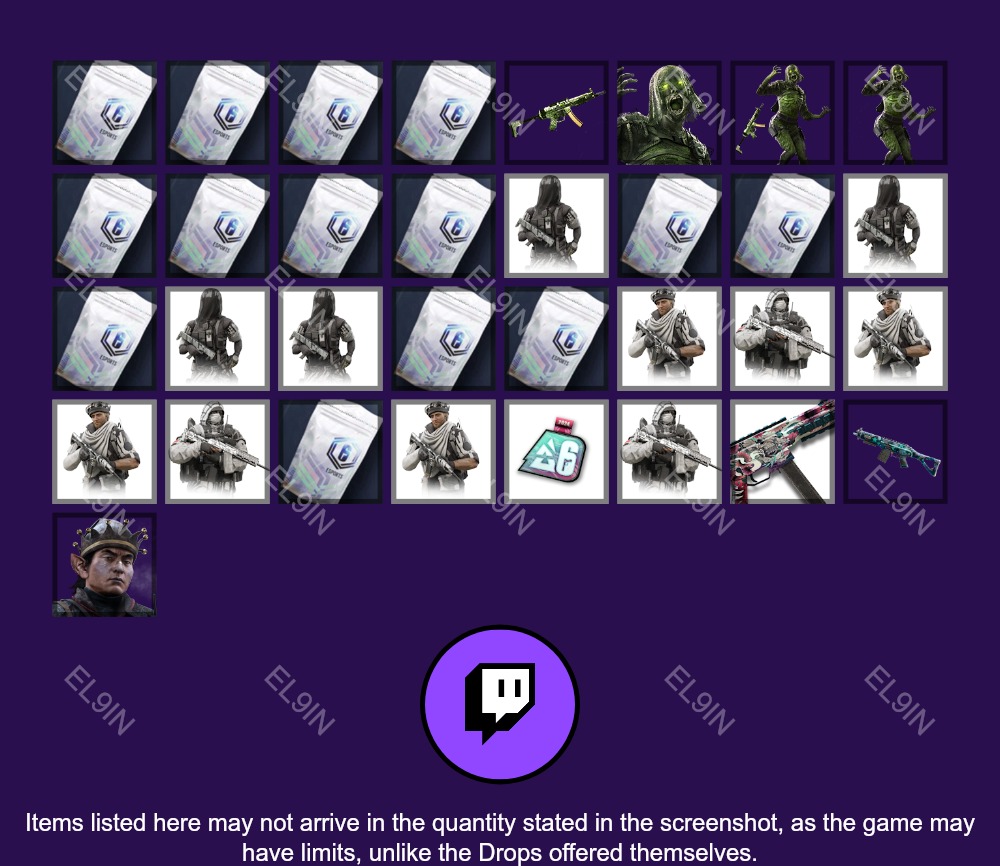 Twitch Drops R6S Permafrost Week 2 Tom Clancy's Rainbow Six Siege ...