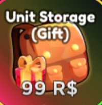 Roblox Anime Adventures Unit Storage