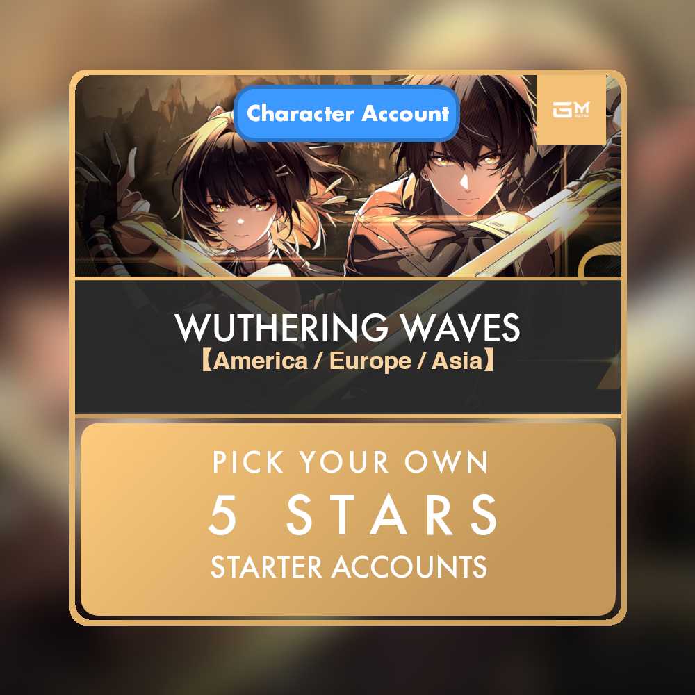 Europe | Wuthering Waves Starter Account | Catalog Account | Chat to ...