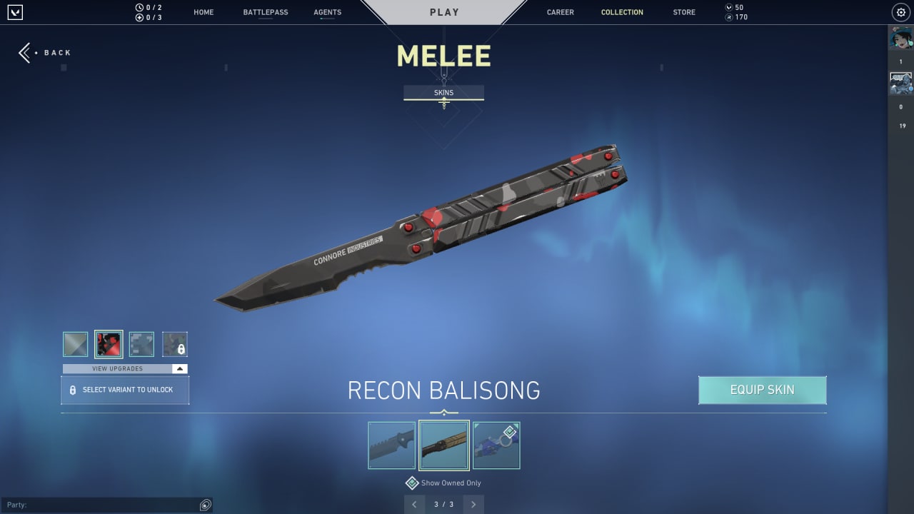 NA/US/CAN | 50/170 VP | (2 Premium Knife) Recon Balisong + Val GO! Vol ...