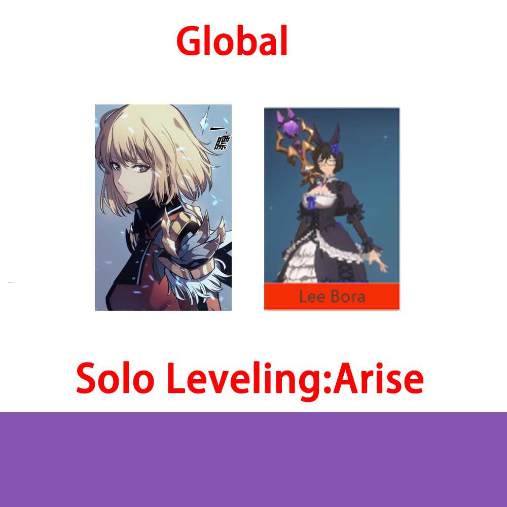 Global|Solo Leveling: Arise|Cha Hae-iN+Lee Bora|Level 6|Tutorial only ...