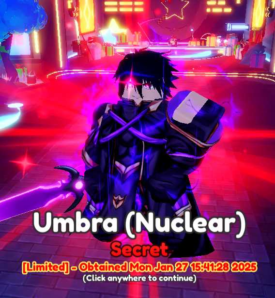 PRE ORDER - UMBRA (Nuclear ) Evolved / Ombra / Cid - You can order it ...