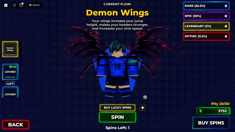 Blue Lock Rivals: extra style slot, legendary flow. pre made rin outfit ...