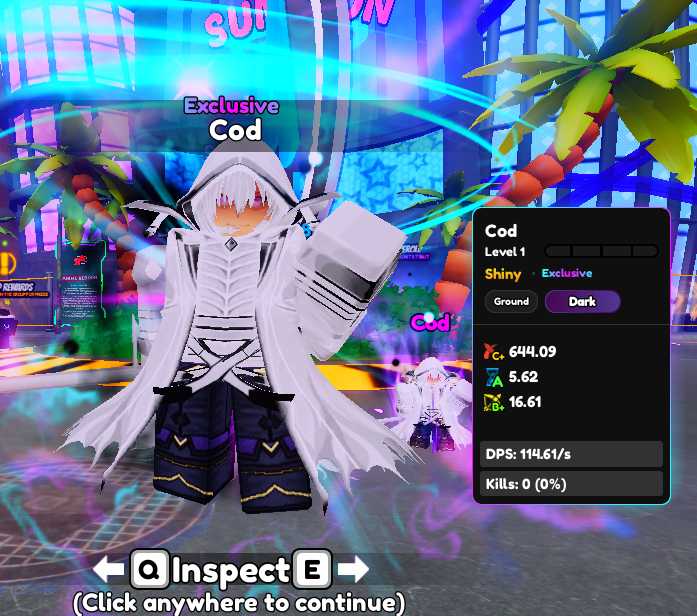 Anime Reborn | Shiny Cod (not evo) | Starter Account