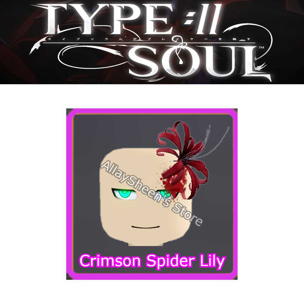 Crimson Spider Lily (Head) - Type Soul Accessory