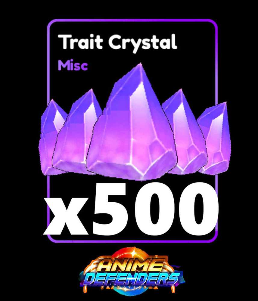 x500 Reroll Trait Crystal - Anime Defenders AD