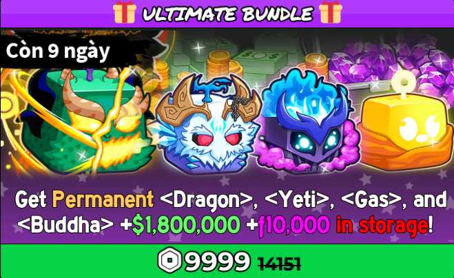 [ Blox Fruit ] - ULTIMATE BUNDLE - 9999R$ | Fast Delivery
