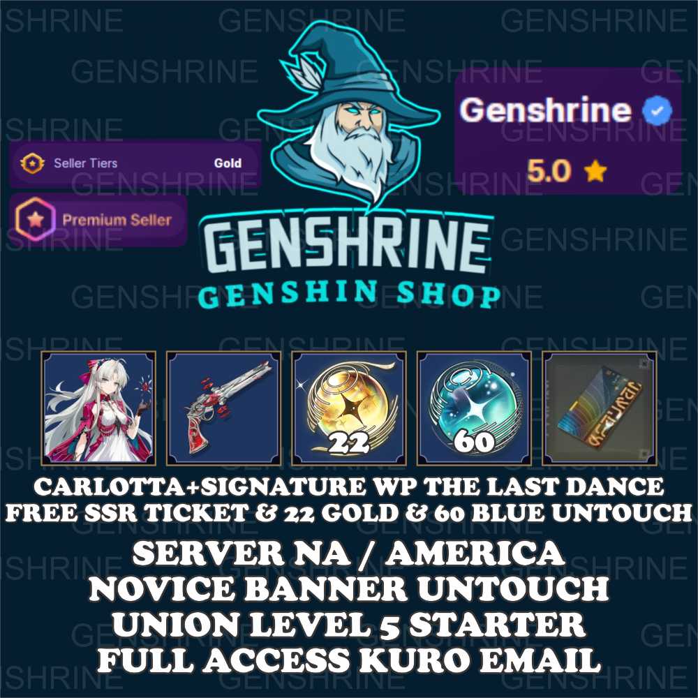 NA / America | Carlotta + Signature Weapon The Last Dance | UL 5 ...