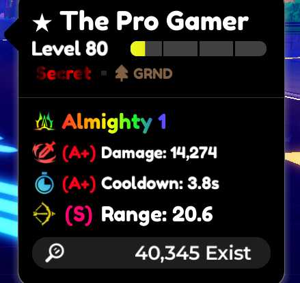 ALMIGHTY THE PRO GAMER (SJW)