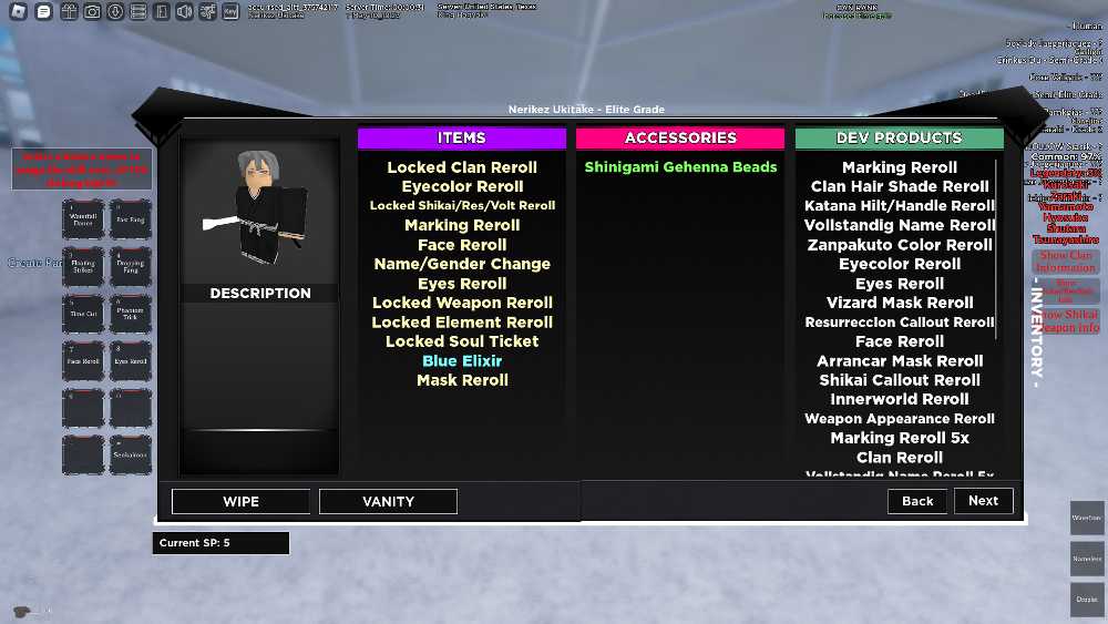 (INSTANT DELIVERY) TYPE SOUL ELITE GRADE ACCOUNT WITH INK AND LEGENDARY ...