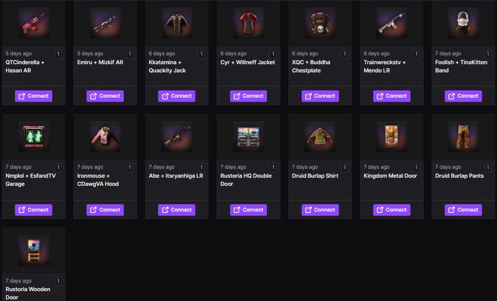 ️29 ROUND️15/15 SKINS⭐TWITCH DROPS INSTANT DELIVERY⭐Twitch Drops Rust⭐