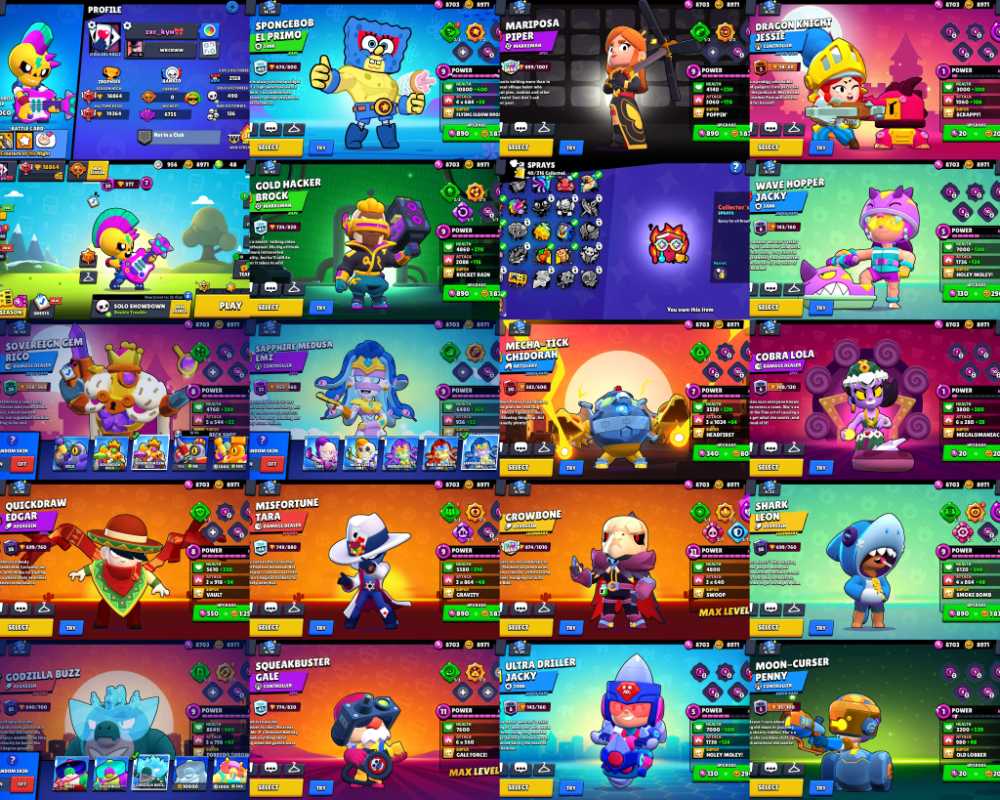 [53 BR] 19100 CUPS/3 MAX TIER/SPRAY 30r [3 MEDUSA EMZ/3 HACKER BROCK ...