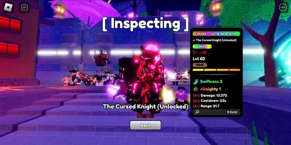 [New Stock] [AD] Shiny Cursed Knight (Double Trait) | Almighty I ...